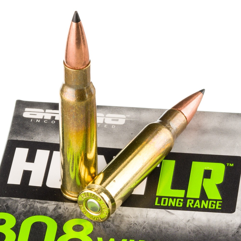 Ammo Inc. Hunt LR .308 Win: 165gr SST, 20rds [FC-818778023677]