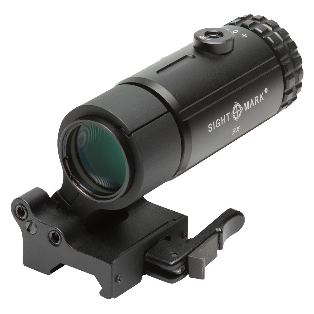 Sightmark 3x T-3 Magnifier with Flip to Side Mount [812495025013]