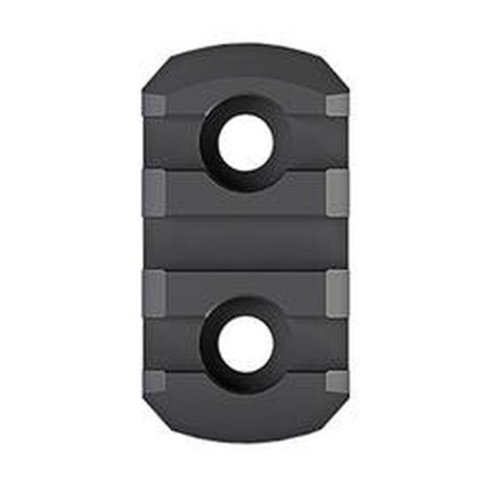 Magpul M-LOK Aluminum Rail Section 3 Slots Beveled Ends Mil-Spec Anodized Aluminum Black MAG580 ...