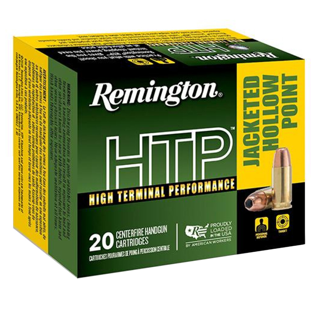 Remington HTP .357 Magnum Ammunition 500 Rounds SJHP 110 Grain