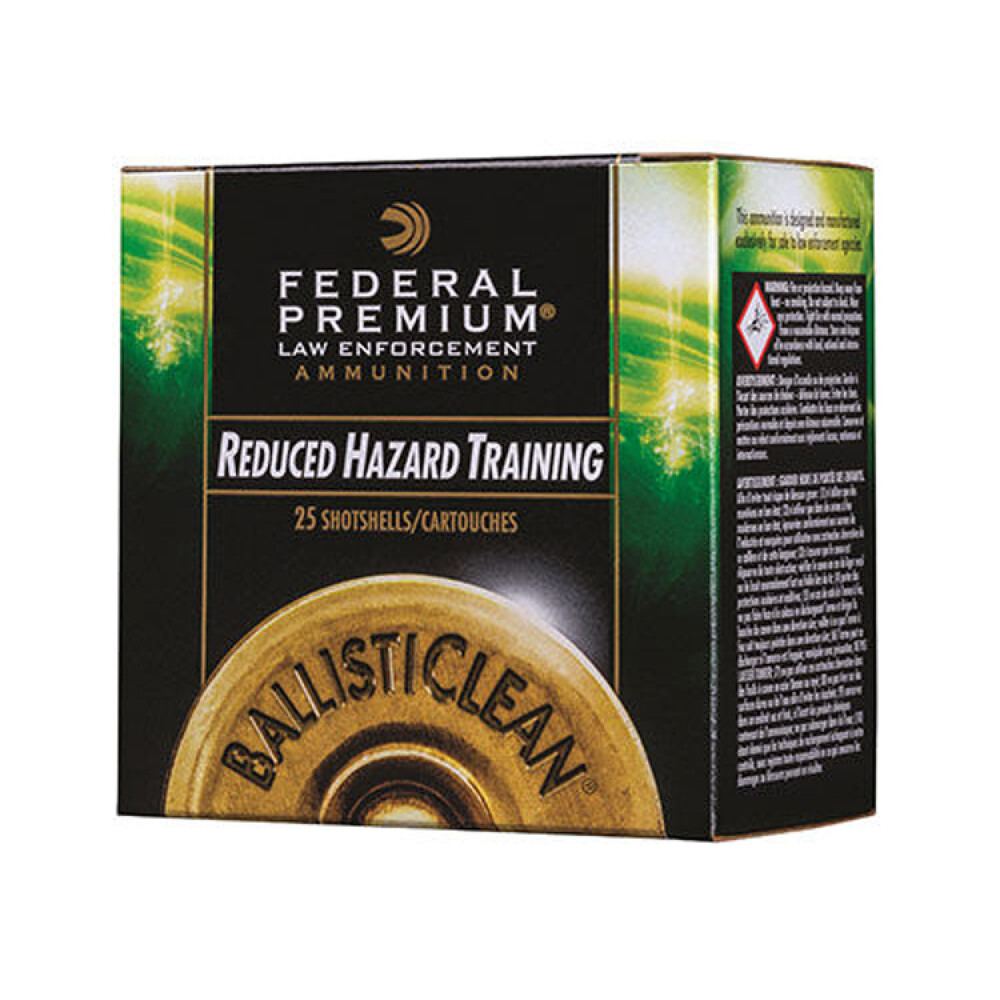 Federal Ballisticlean Frangible 12 Gauge Ammo 25 Rounds 325 Grain ...