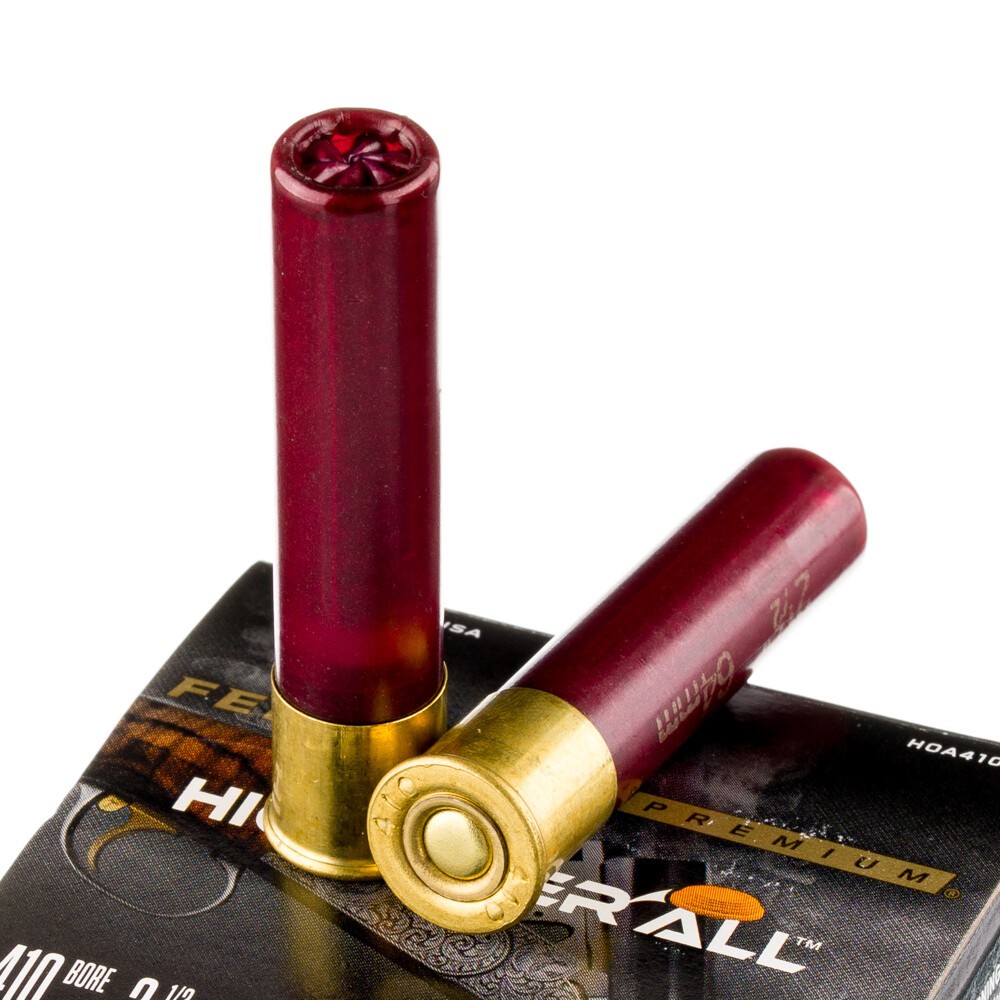 Federal .410 Bore Shotshell 25 Rounds 2-1/2" #8 Shot 1/2 Ounce