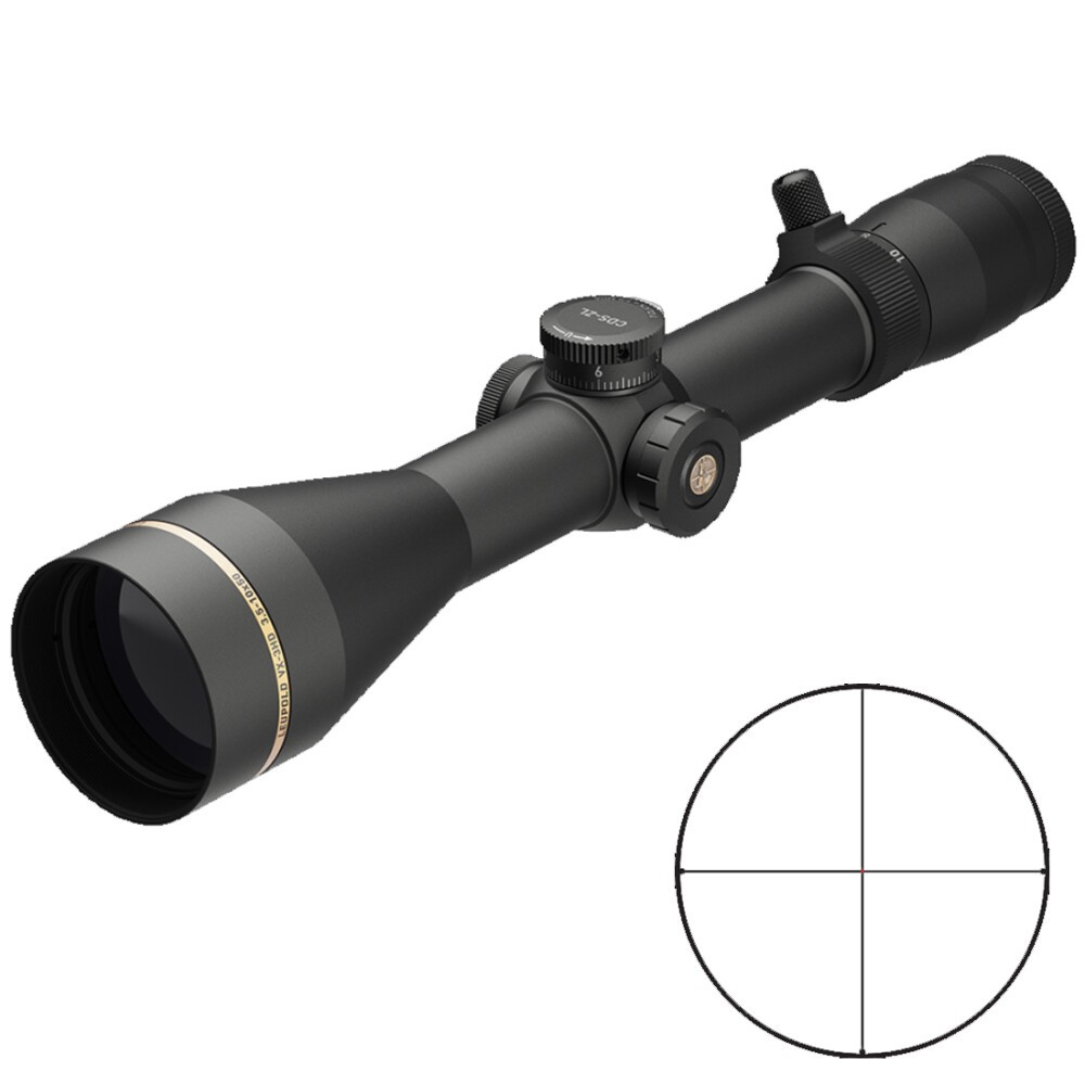 Leupold VX-3HD 3.5-10x50 Riflescope Illuminated Firedot Twilight Hunter ...