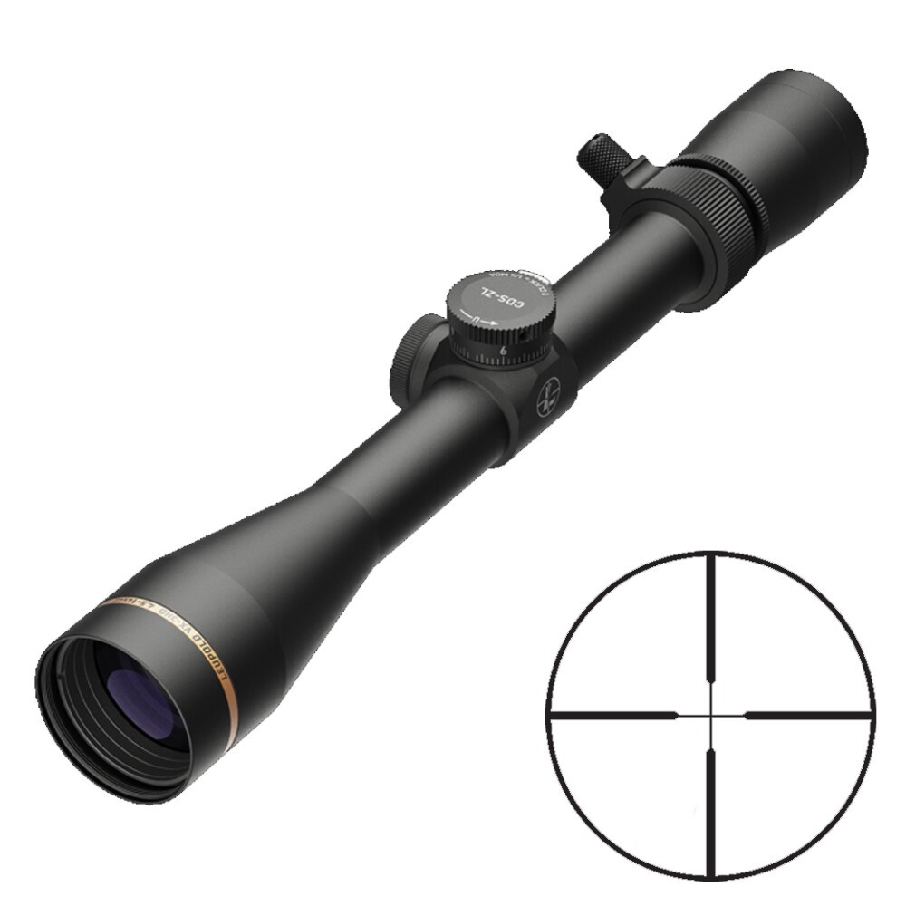 Leupold VX-3HD 4.5-14x40 Riflescope Duplex Reticle 1" Tube CDS-ZL Dials ...