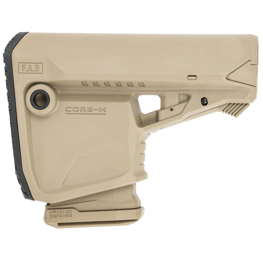 FAB Defense AR-15 GL-Core M Buttstock FDE [FC-7290111586545]
