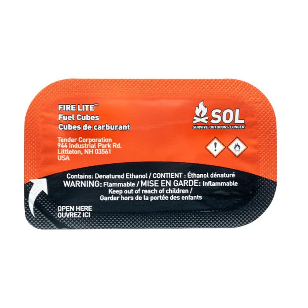 SOL Fire Lite Fuel Cubes Pack of 12 Cubes [707708212390]