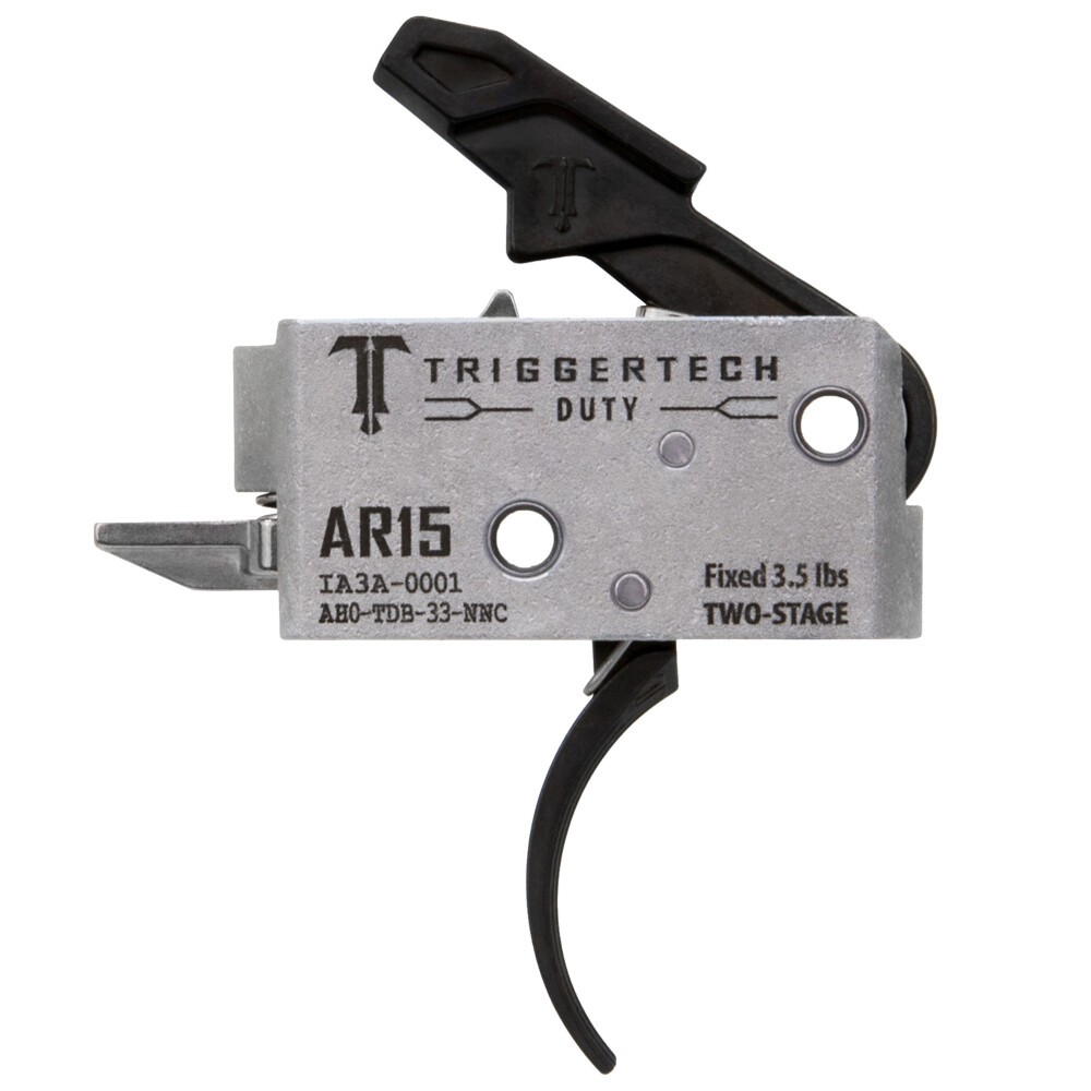 TriggerTech AR15 Duty Two-Stage Curved Trigger 3.5 lbs [885768003674]