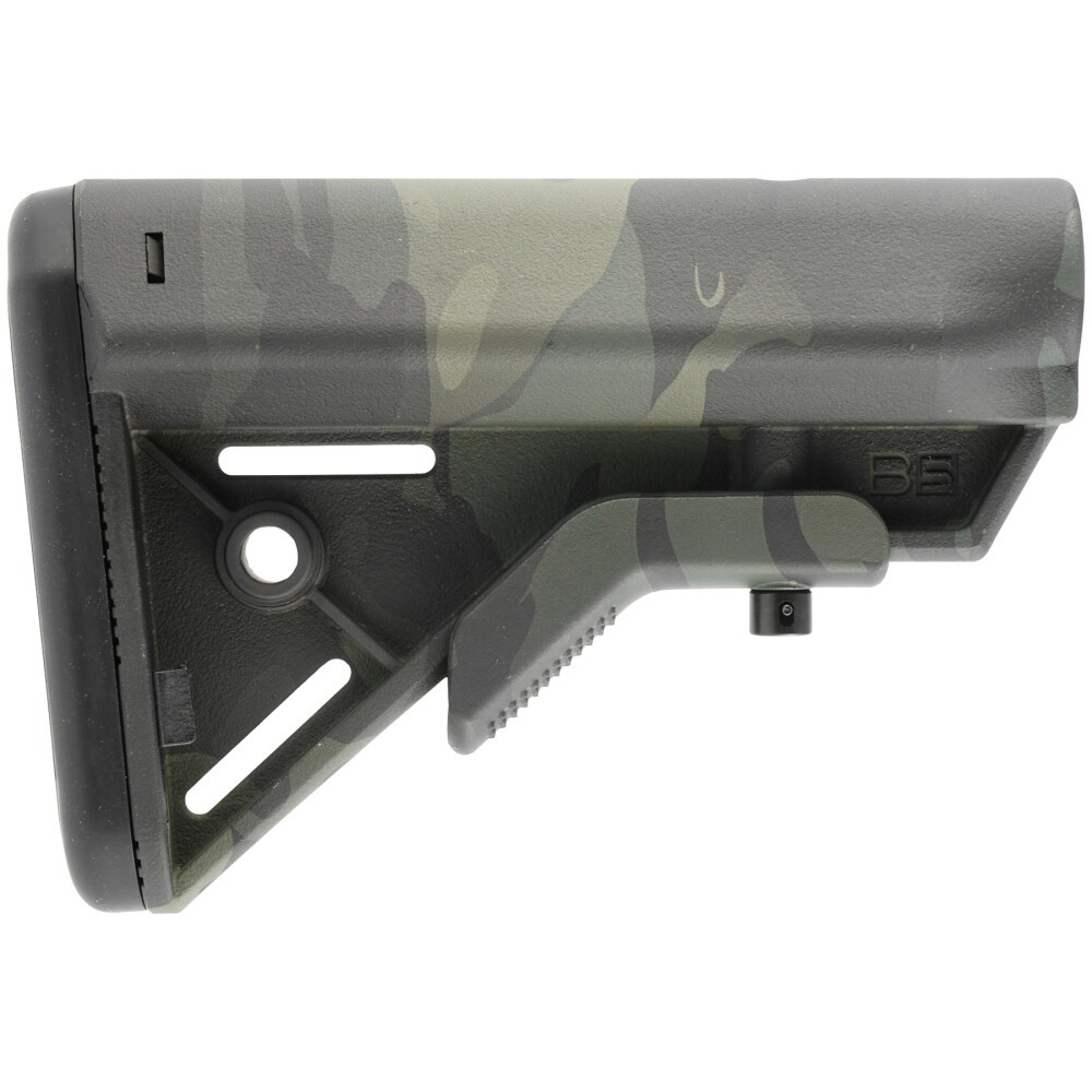 B5 Systems Bravo AR-15 Stock Black Multicam [814927022706]