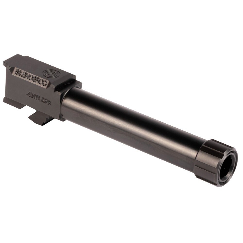 SilencerCo Glock 23 .40 S&W Threaded Barrel Black [817272018370]