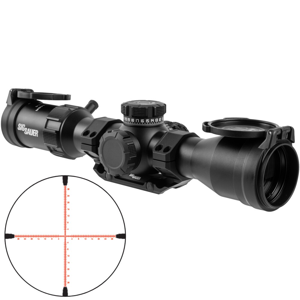 SIG Sauer Tango-MSR 2-12x44mm Scope FFP MOA Reticle [798681696215]