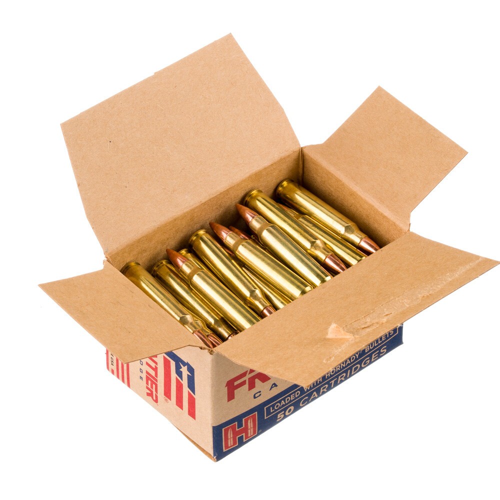 Hornady Frontier .223 Rem Ammunition 500 Rounds FMJ 55 Grains