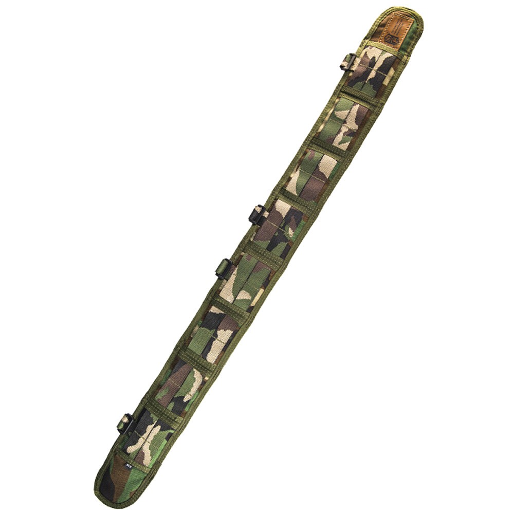 HSGI Slim-Grip Slotted Padded Belt XL Woodland Camo [849954017135]