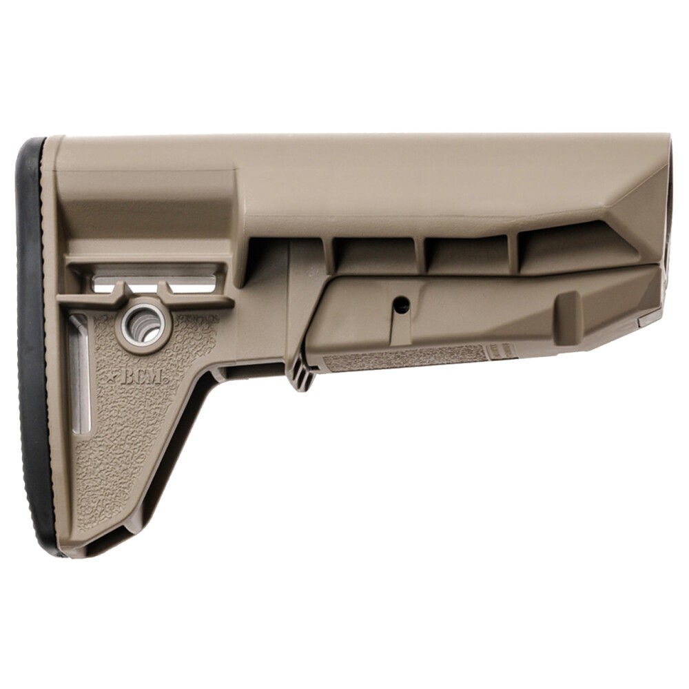BCM Mod 2 SOPMOD AR-15 Stock Mil-Spec/Intermediate FDE [812526022066]