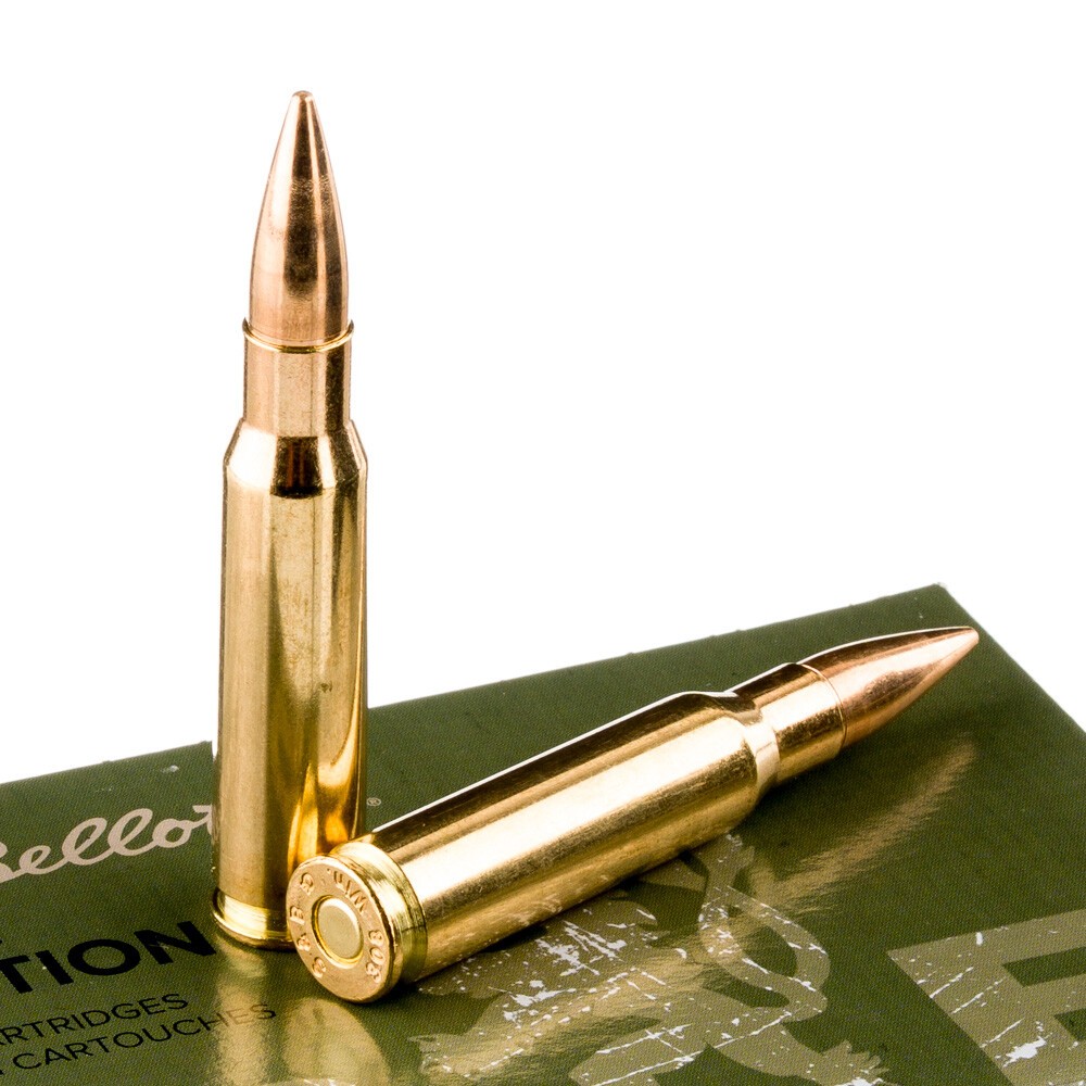 Sellier & Bellot .308 Winchester Ammunition 180 Grain Full Metal Jacket ...