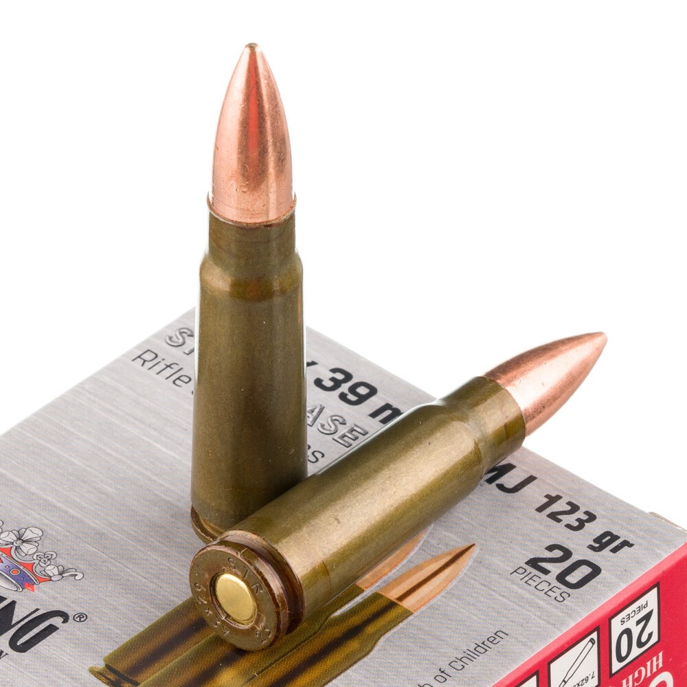 Sterling 7.62x39 Ammunition 1000 Rounds FMJ 123 Grain Steel Cased [FC ...