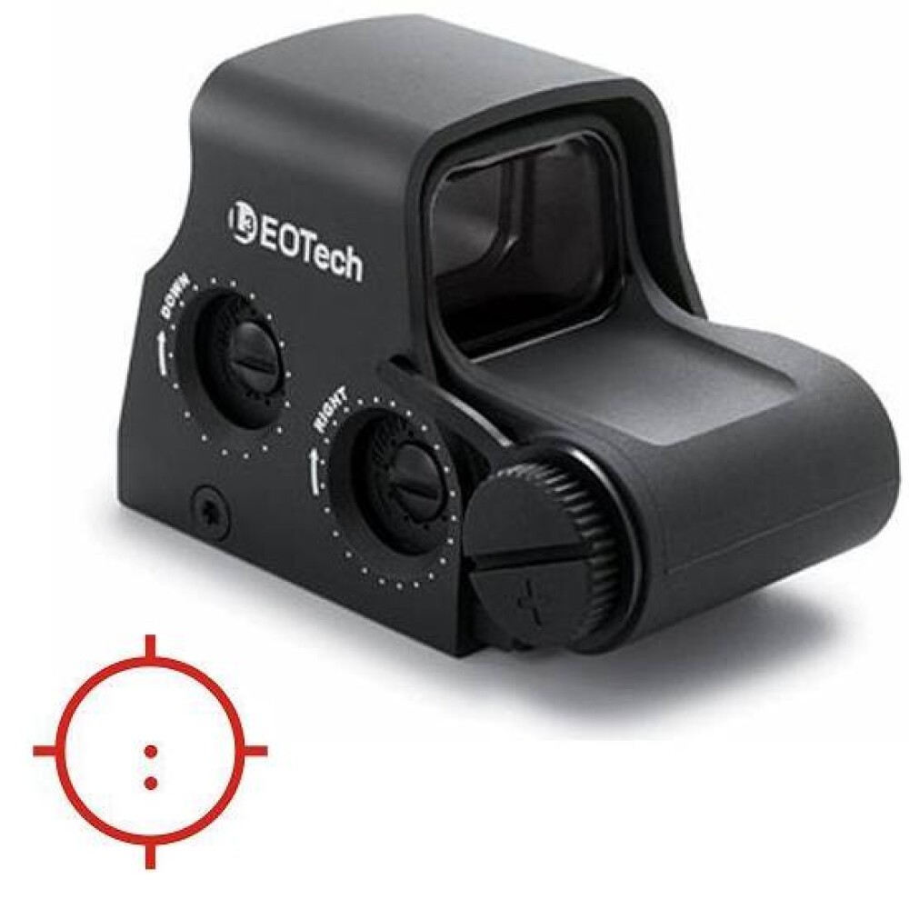 EOTech XPS3-2 Holographic Weapon Sight 65 MOA Ring and Two 1 MOA Dots CR123 Battery Picatinny ...