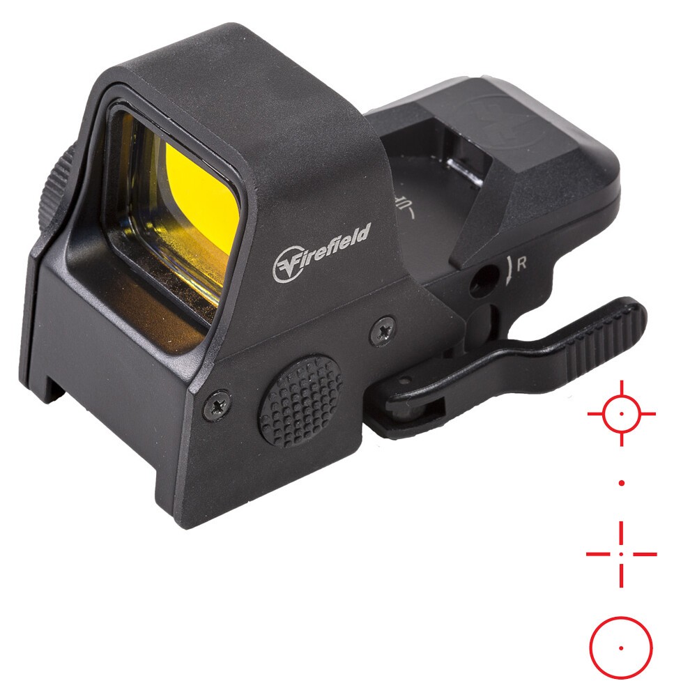 Firefield Impact XLT Reflex Sight Multi-Reticle 1 MOA QR Mount