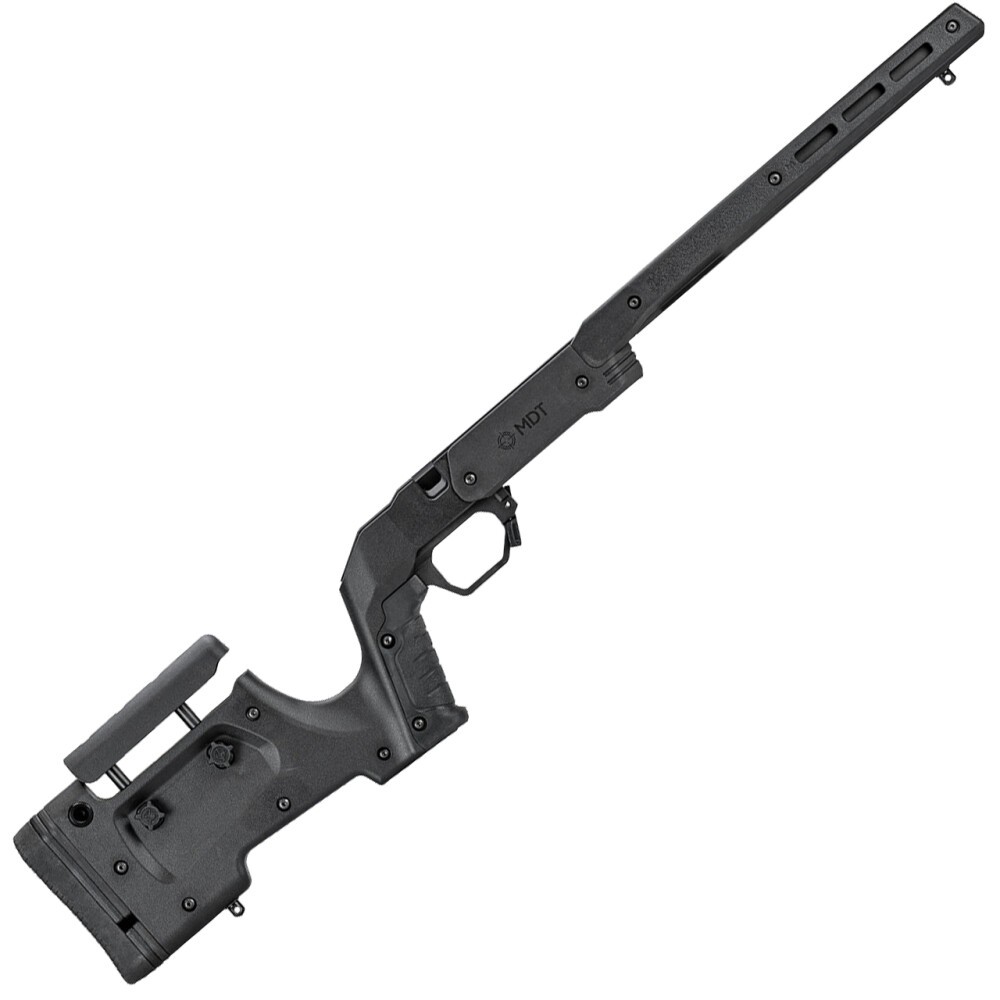 MDT XRS Rifle Chassis for Ruger American Short Action Black [682157402960]
