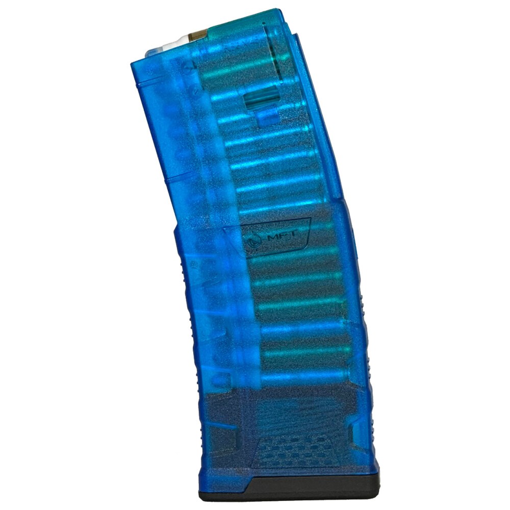 MFT Translucent EXD 30 Round AR-15 Magazine 5.56/.223 Blue [FC ...