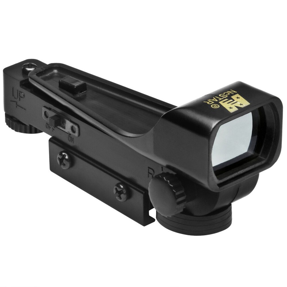 NcSTAR Red Dot Reflex Optic 3/8" Dovetail Mount Plastic and Aluminum ...