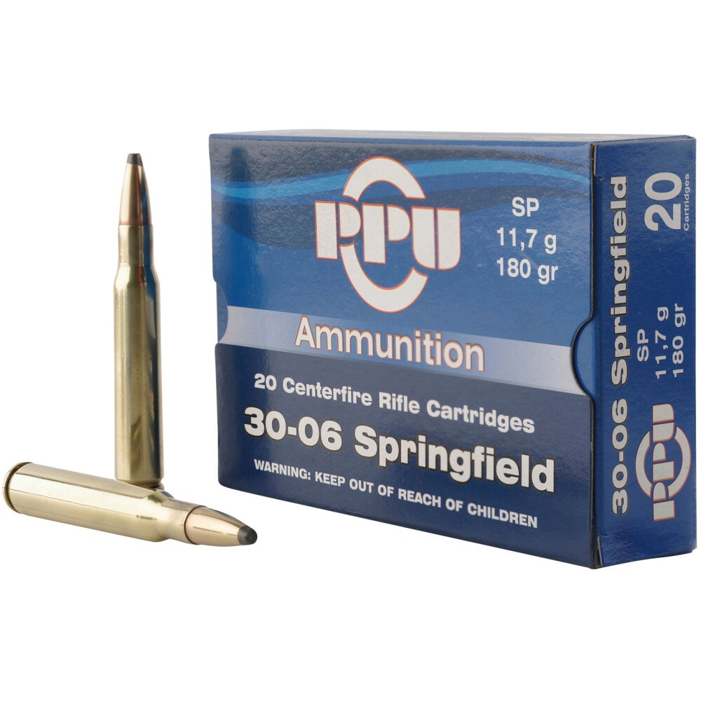 Prvi Partizan .30-06 Springfield Ammunition 20 Rounds SP 180 Grain [FC ...