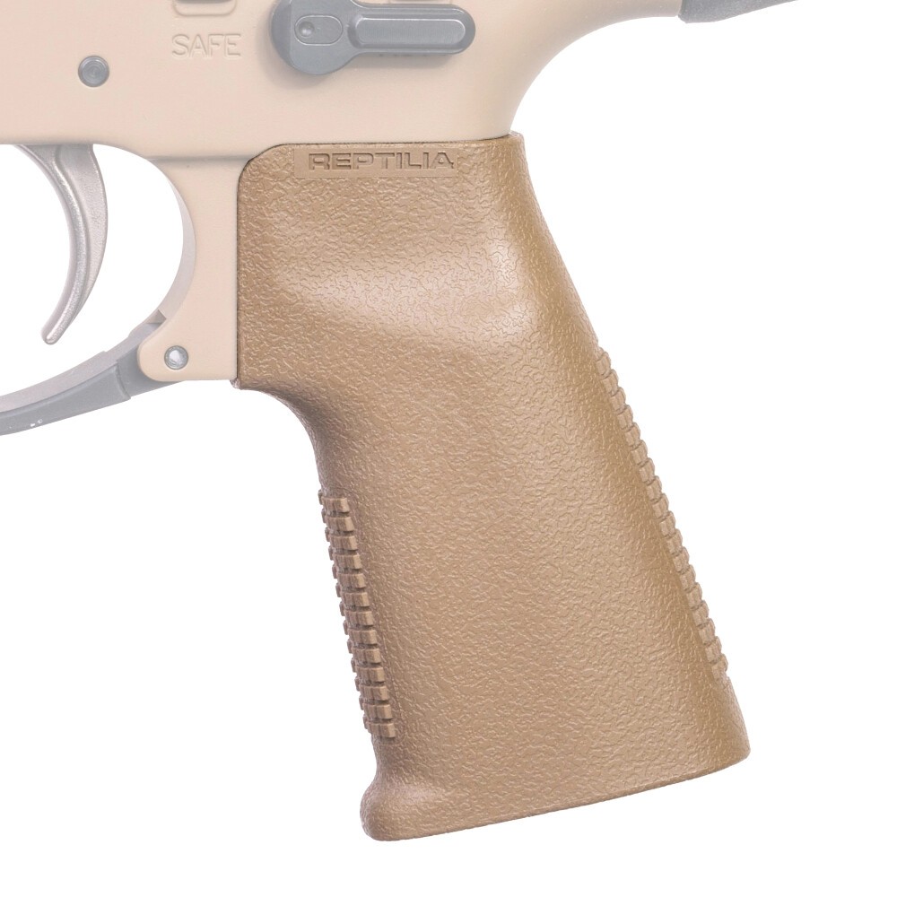 Reptilia CQG-NB Pistol Grip For AR-15 FDE [850022282645]