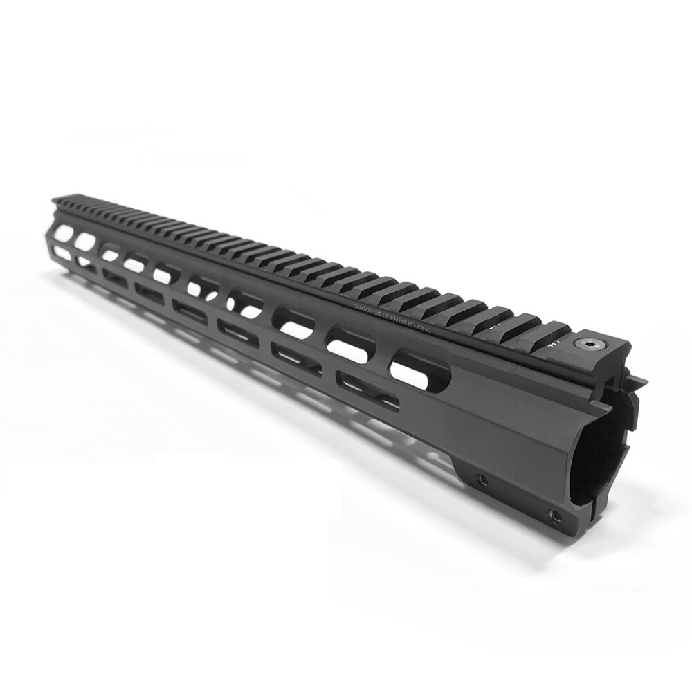 Samson STX Series AR-15 Free Float Handguard 15" M-Lok Black [850006871711]