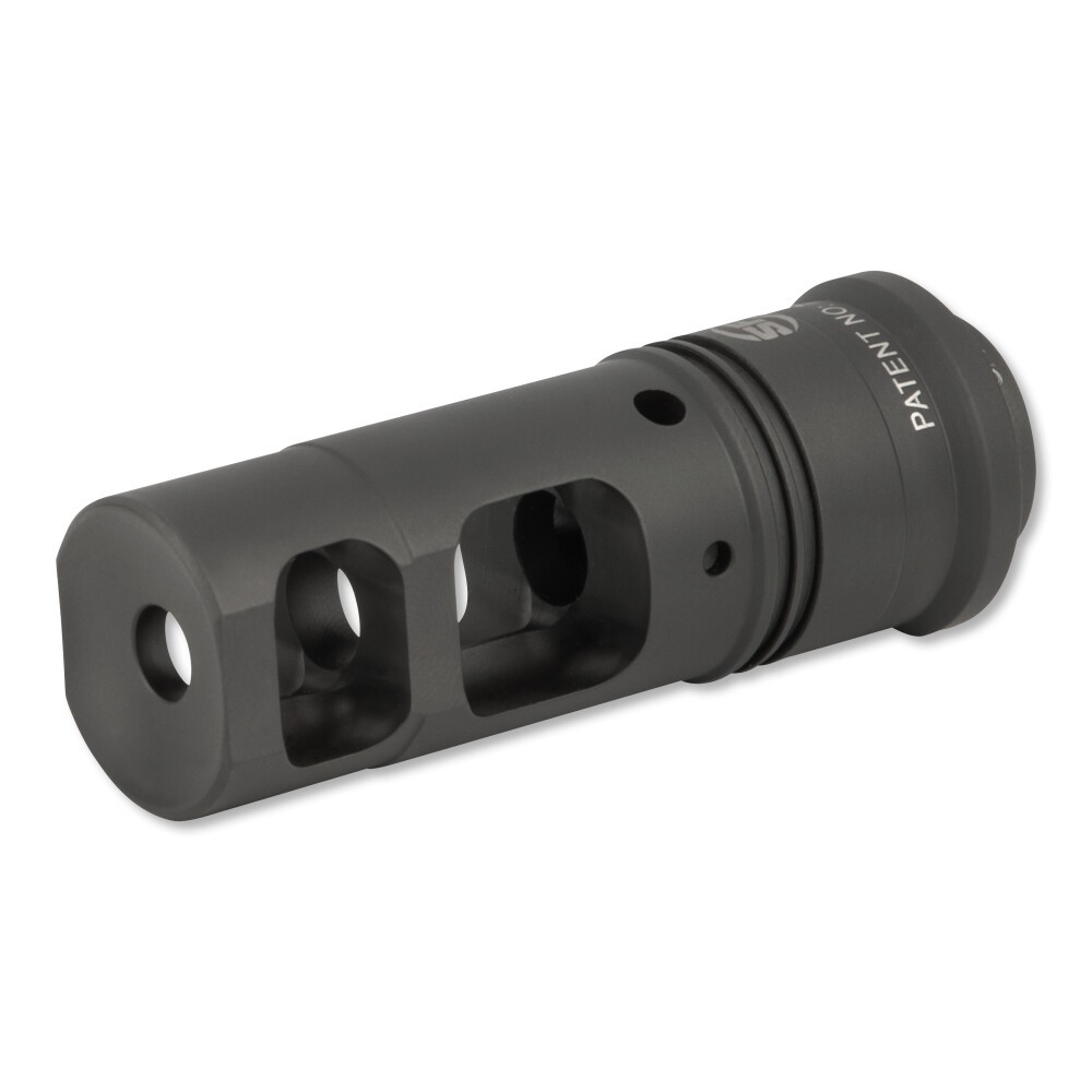 SureFire SOCOM 5.56 Muzzle Brake 1/2x28 DLC Coated Steel [84871319256]