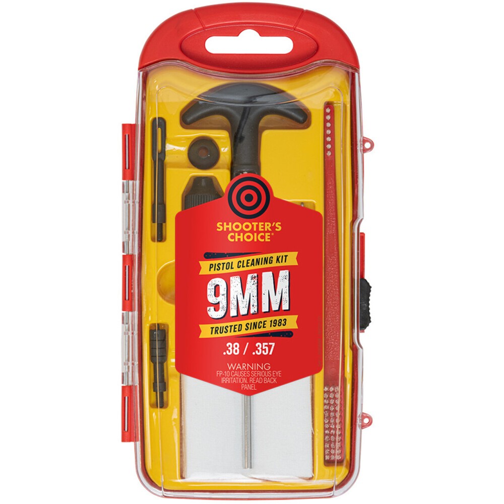 Shooter's Choice 9mm/.38 Cal Pistol Cleaning Kit [27784001443]