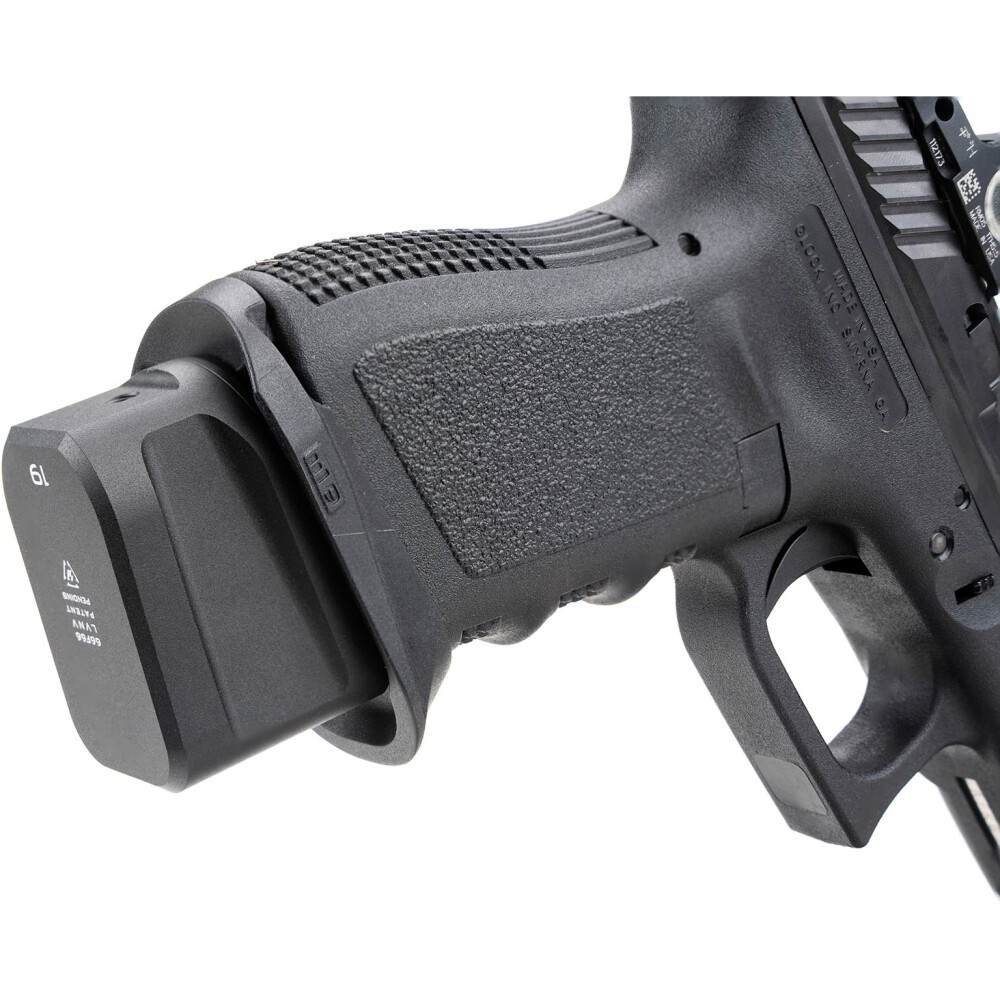 Strike Industries +5 Extended Magazine Plate for Glock 19 Aluminum ...