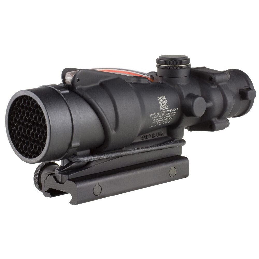 Trijicon ACOG 4x32 USMC RCO Scope Dual Illuminated Red Chevron Reticle ...