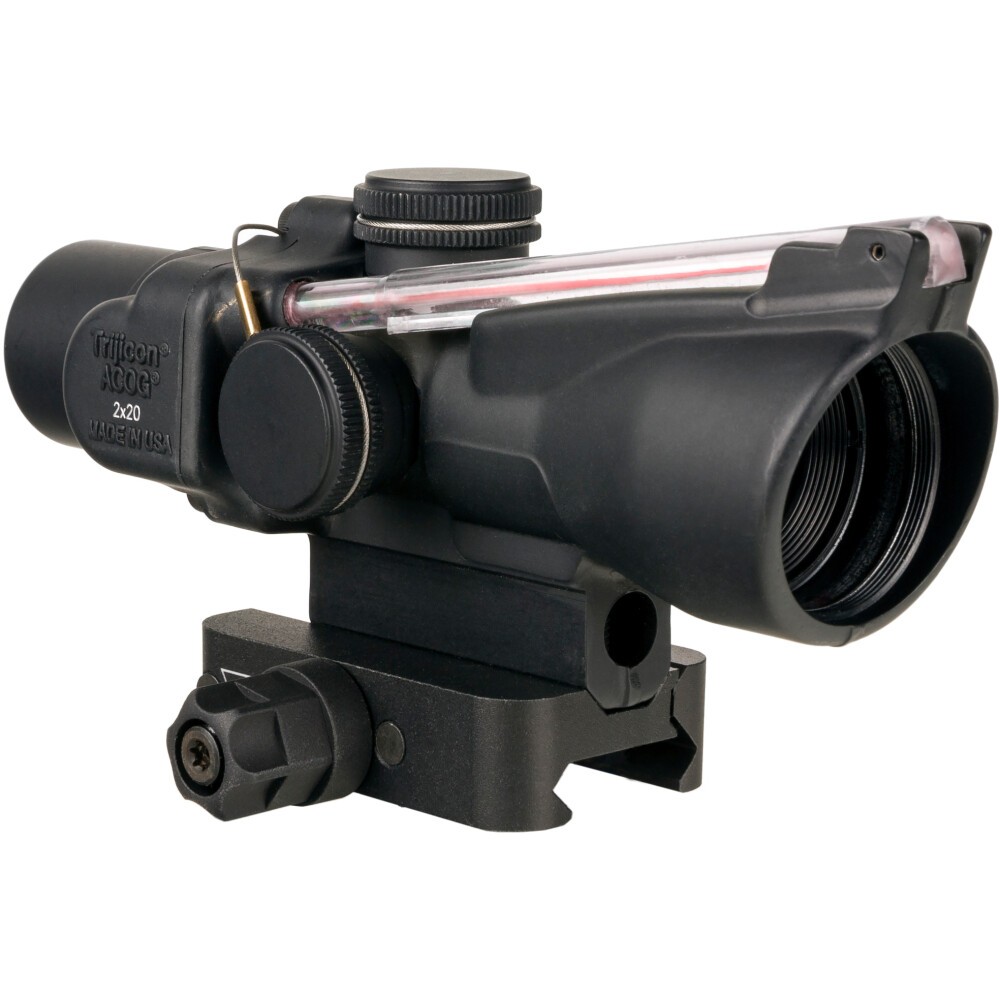 Trijicon TA33 Compact ACOG 2x20mm Rifle Scope .223 Rem RTR Reticle ...