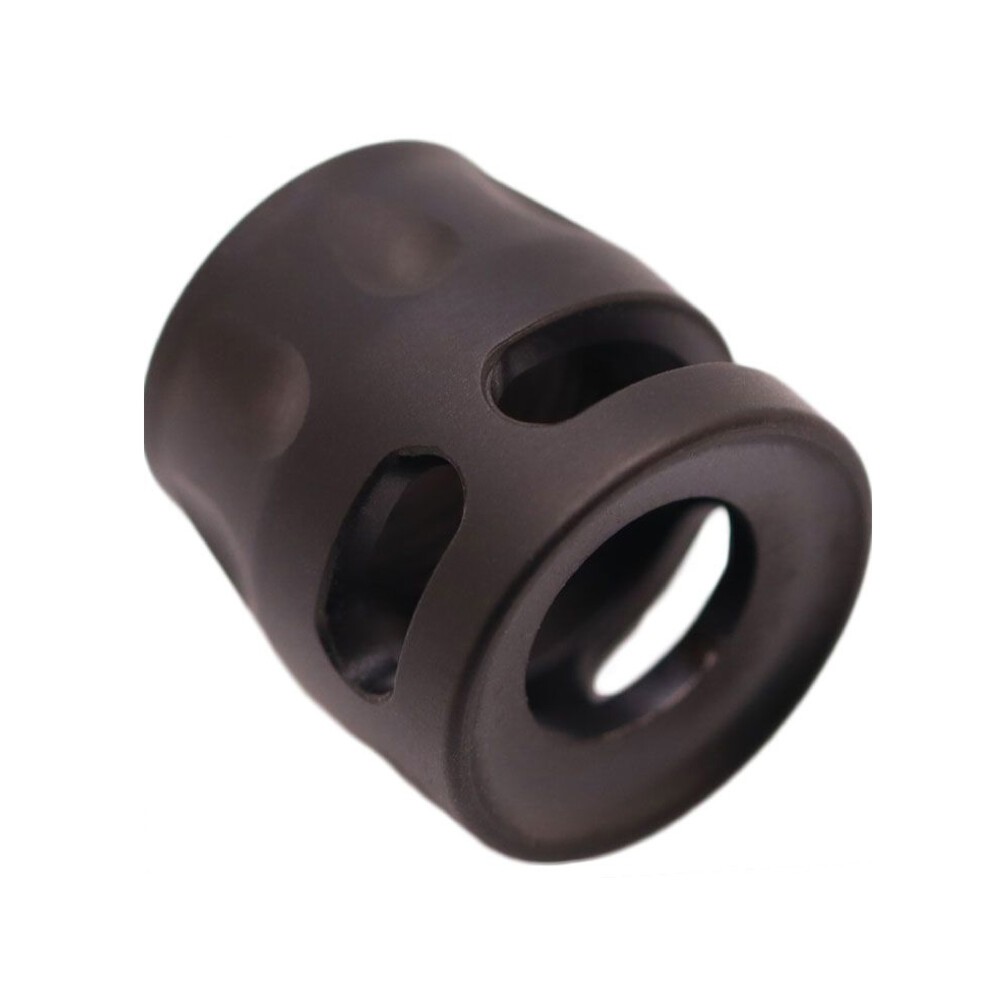 True Precision S-Type Micro Compensator 9mm 1/2x28 Black DLC [719104540762]