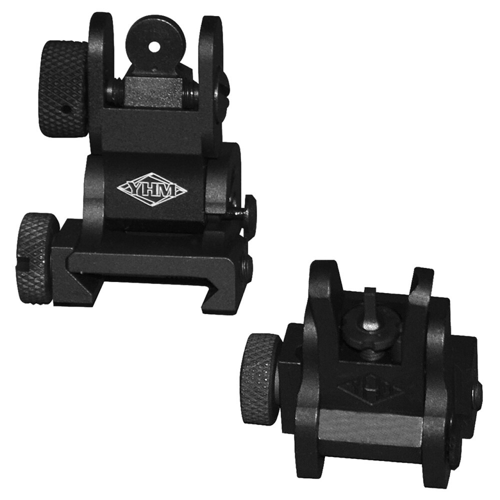 Yankee Hill Machine Flip-Up Front and Rear Sight Set [841812101895]