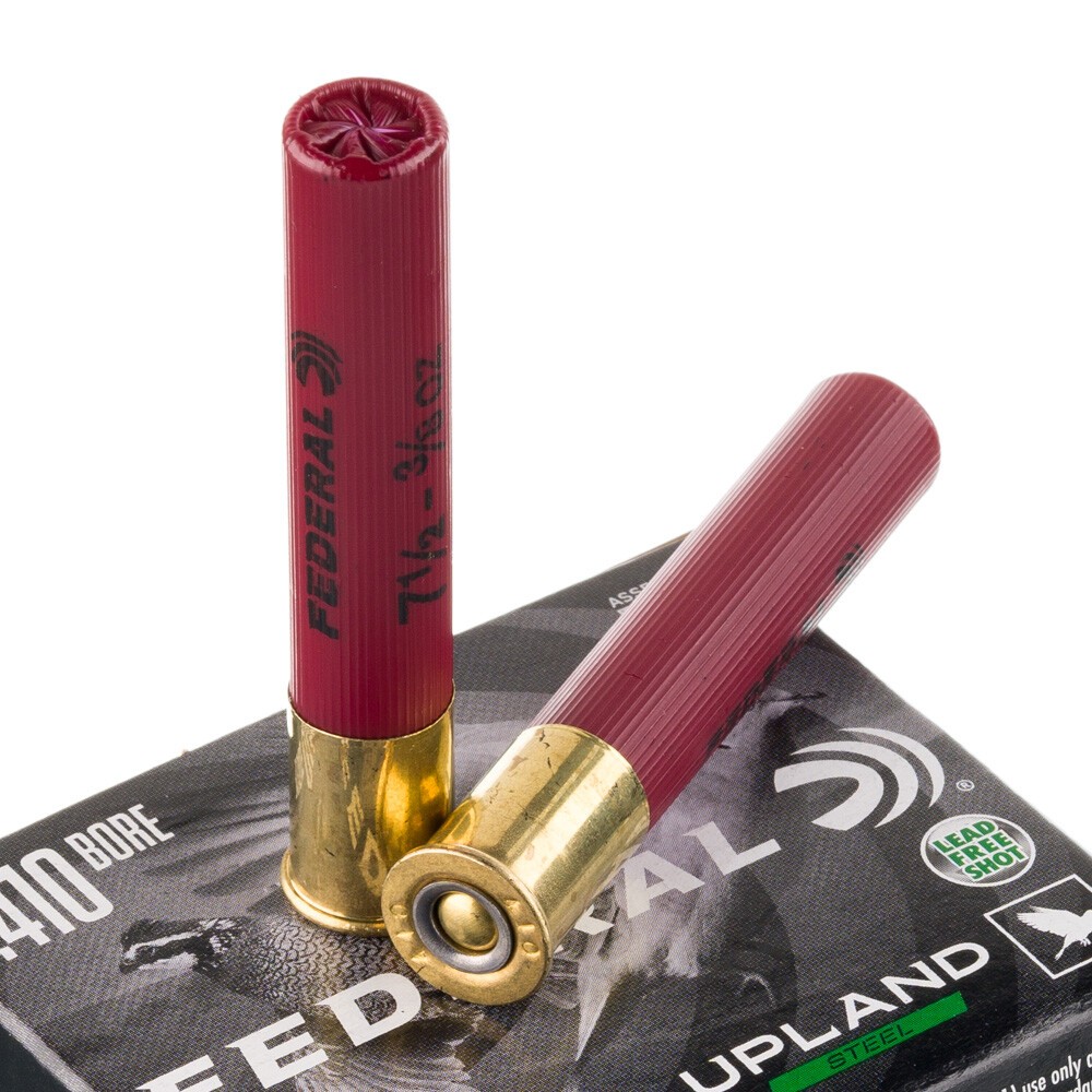 Federal 410 Bore Shotshell 25 Rounds 3" #7.5 Steel Shot 3/8 Ounce [FC ...