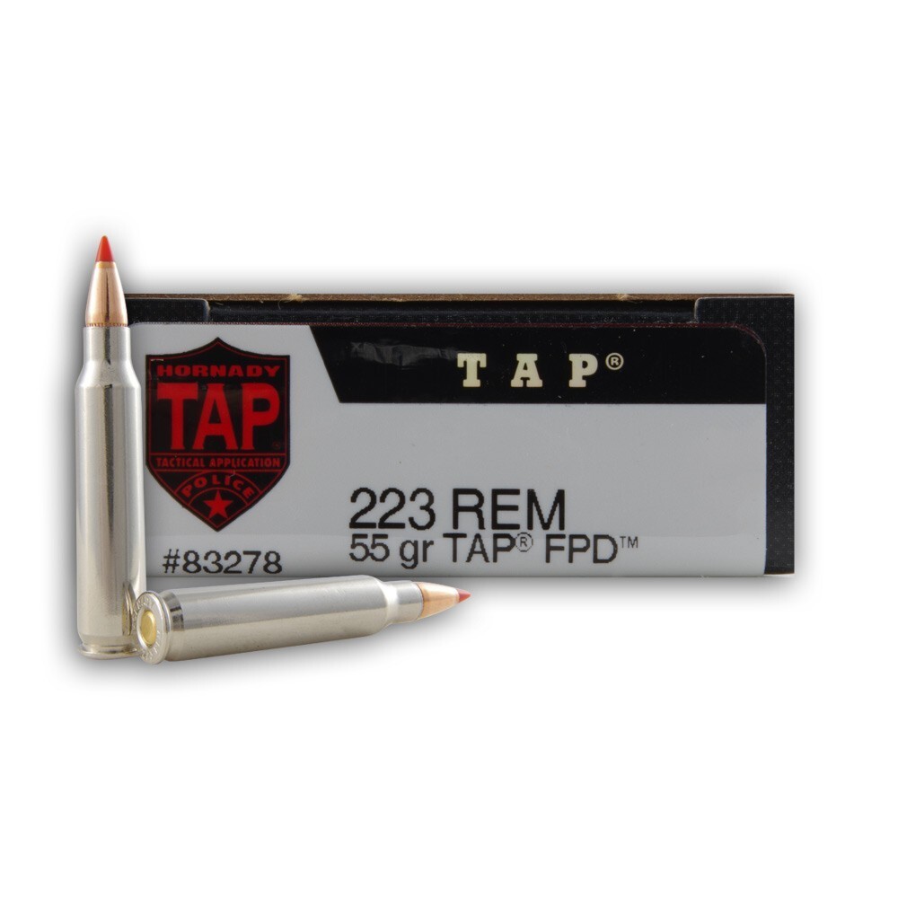 Hornady TAP FPD .223 Rem 55 Grain PT 20 Round Box [FC-90255832785]