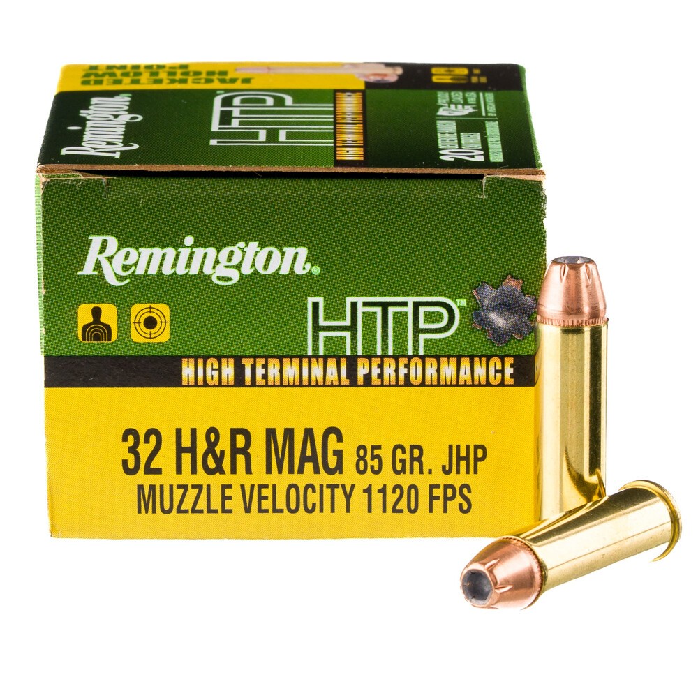 Remington .32 H&R Magnum Ammunition 20 Rounds JHP 85 Grains