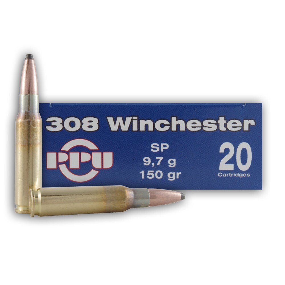 Prvi Partizan .308 Winchester Ammo 20rds SP 150gr [FC-8605003800514]