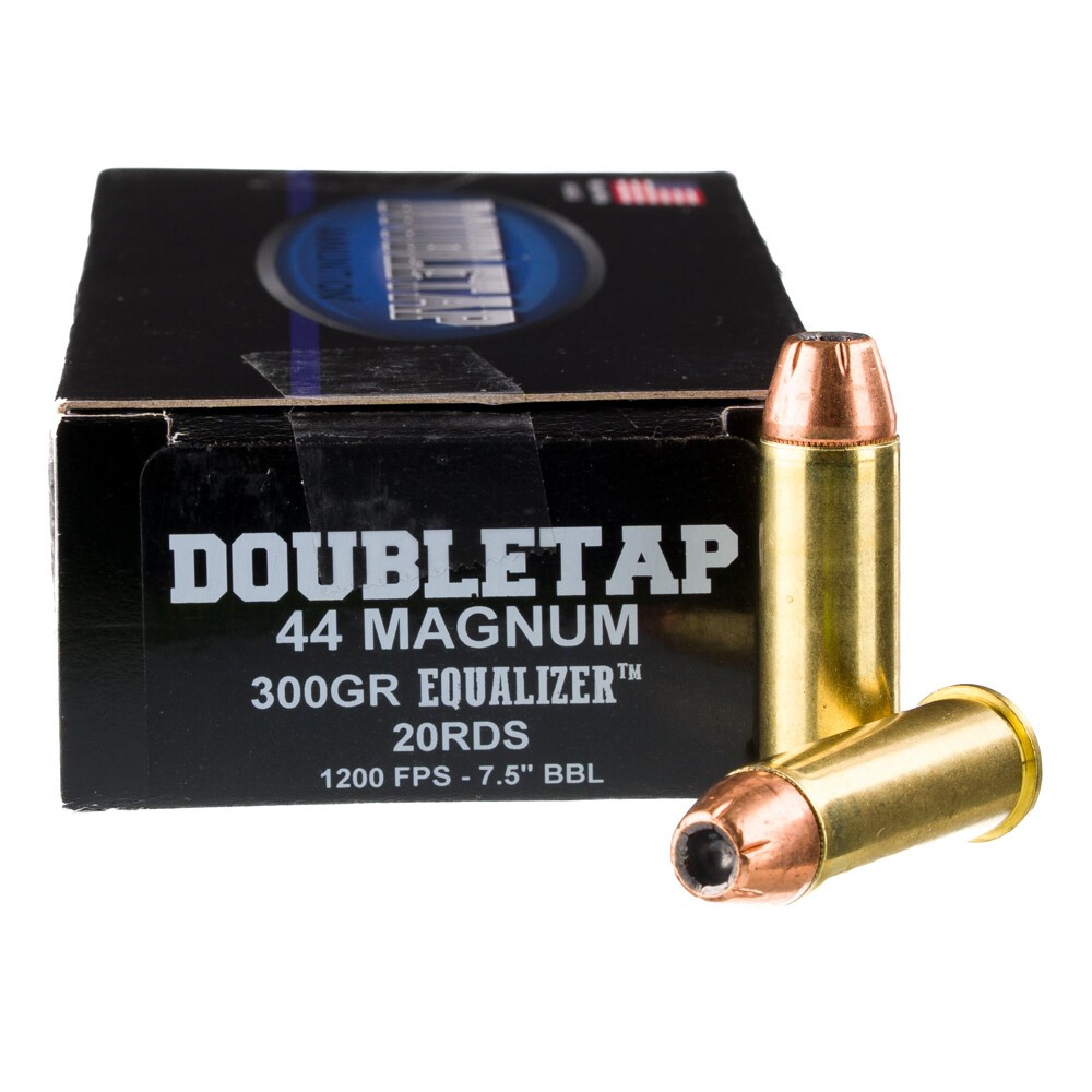 Doubletap .44 Magnum 20rds JHP/LFN 300gr 44MAGEQ [FC-91037004048]