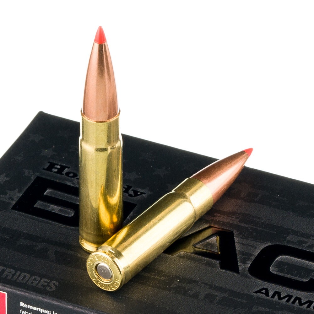 Hornady BLACK .300 AAC Blackout Ammunition 20 Rounds A-MAX 208 Grain ...