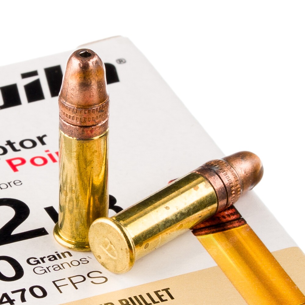 Aguila Interceptor .22 LR 40gr CP HP - 1470 FPS - 50 Rounds