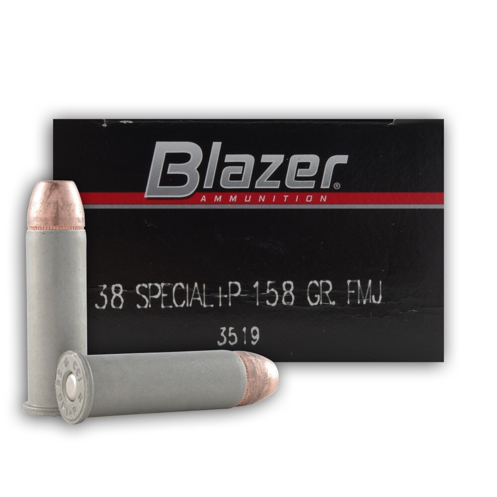 CCI Blazer .38 Special +P 158gr FMJ - 50 Rounds [FC-76683035196]