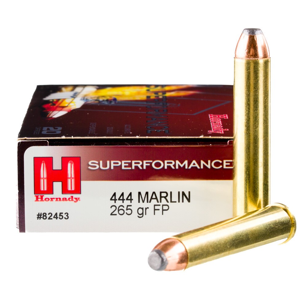 Hornady Superformance .444 Marlin 265 Grain FP 20 Rds[FC-90255824537]