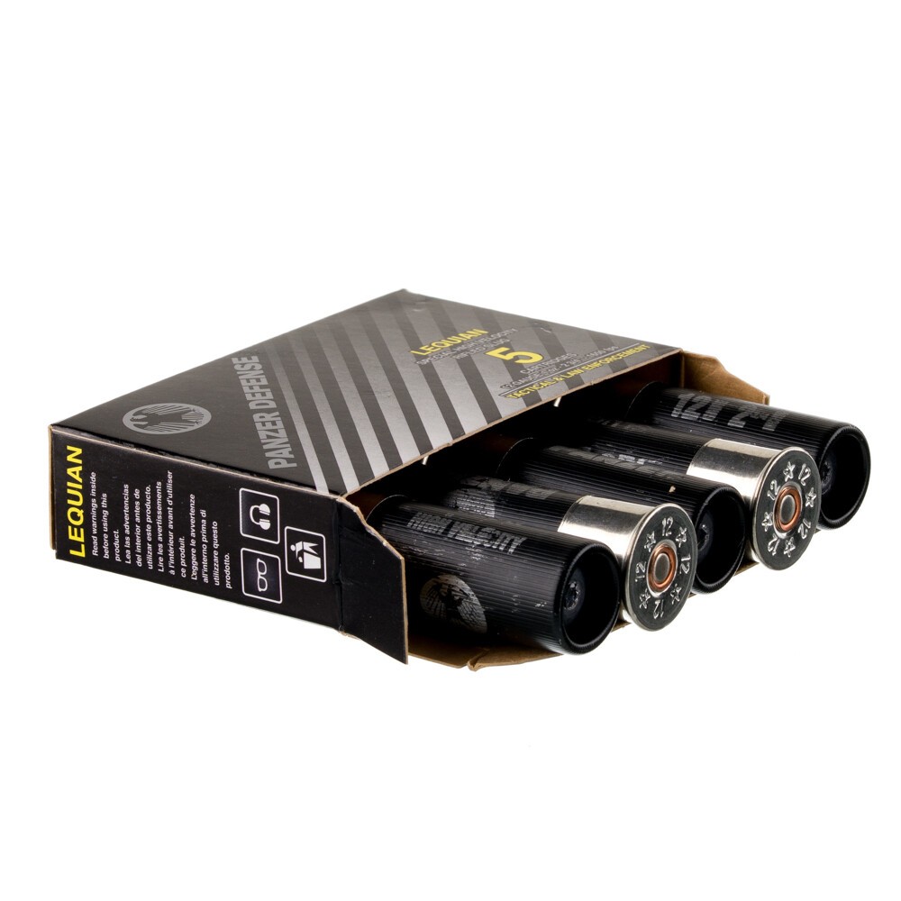 Panzer 12 Gauge Shotshell 5 Rounds 2-3/4" Rifled Slug 1 Ounce