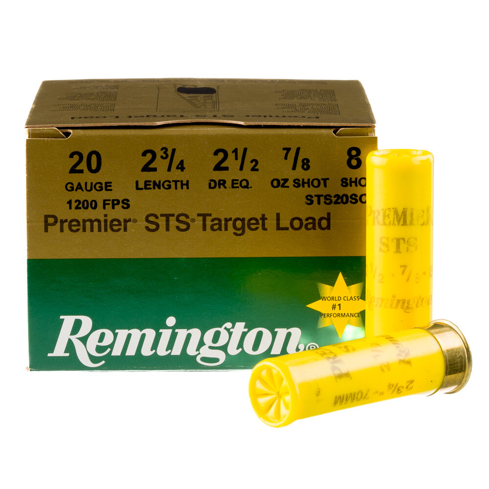 Remington Premier STS 20 Gauge 8 Shot [FC-47700300603]