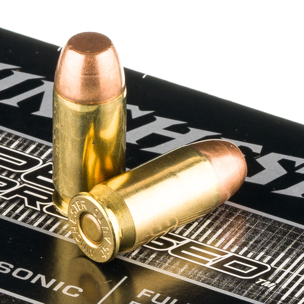 Winchester Super Suppressed .45 ACP Ammo - Subsonic [FC-20892224469]
