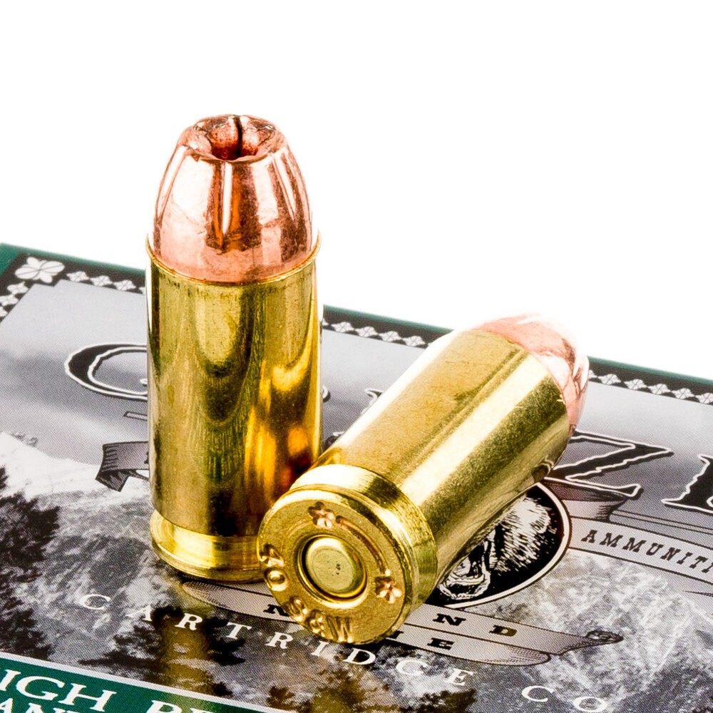 Grizzly .40 S&W 180gr JHP High-Performance Ammo 20 Rds [815152011169]