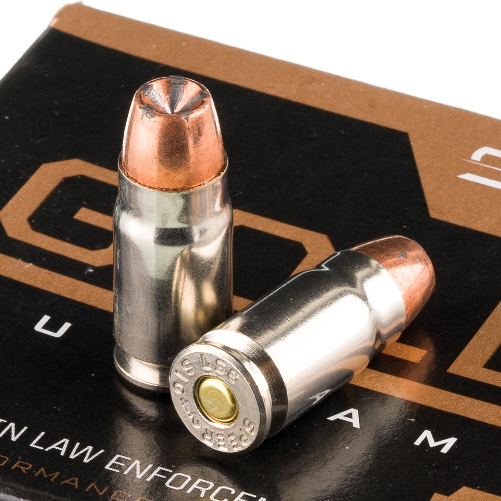 Speer Gold Dot .357 SIG Ammunition 50 Rounds FMJ 125 Grain [FC-076683539182]