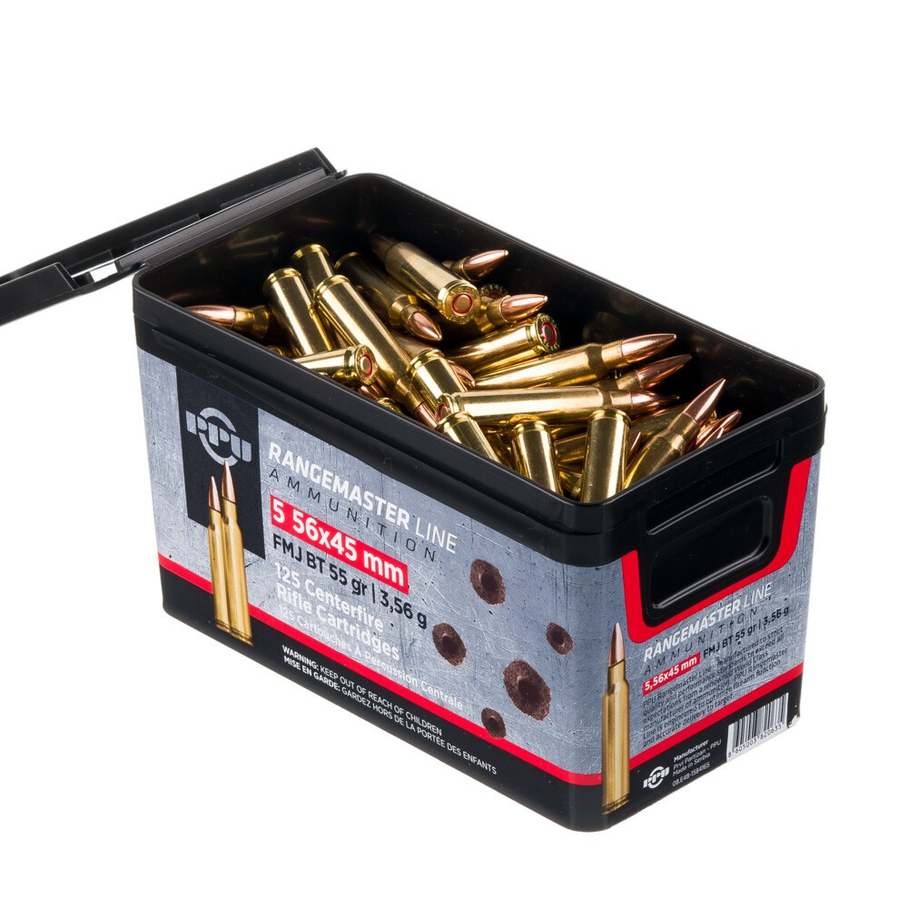 Prvi Partizan Rangemaster 5.56 M193 55gr FMJ – 125 Rounds