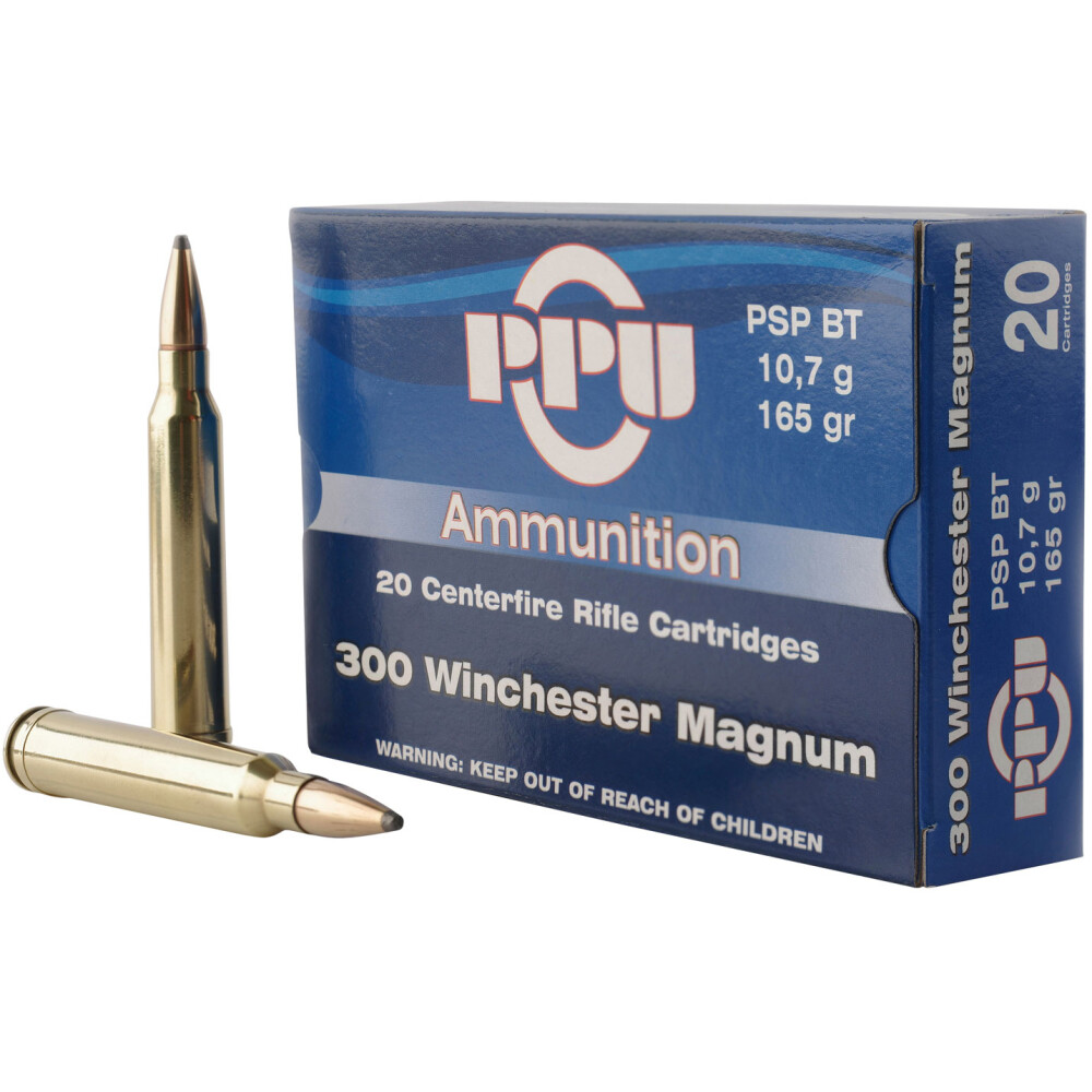PPU .300 Win Mag 20rds 165gr PSPBT 3050fps [FC-8605003812555]